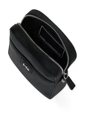Karl Lagerfeld Monogram Leather Bag