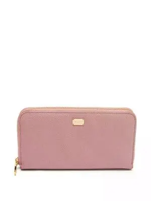 Dolce & Gabbana Leather Wallet - Pink