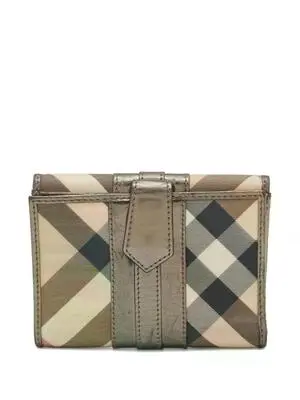 Burberry Check-print Wallet