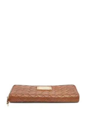 Michael Kors Pre-owned Woven Zip-around Wallet