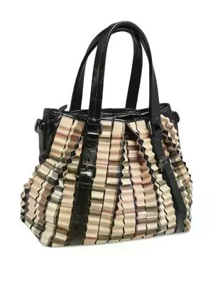 Burberry House Check Ruched Shoulder Bag