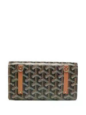 Goyard Mini Monte Carlo Clutch Bag - Brown