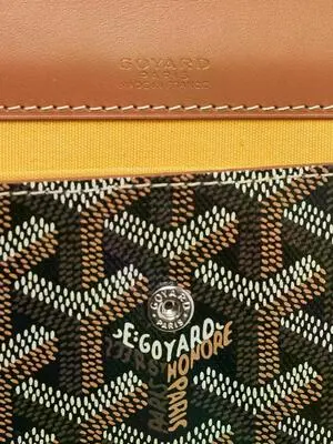 Goyard Mini Monte Carlo Clutch Bag - Brown