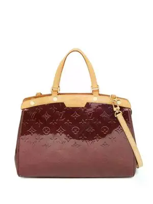 LOUIS VUITTON Signature Monogram Vernis Leather Handbag