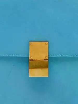 Celine Leather Shoulder Bag - Blue