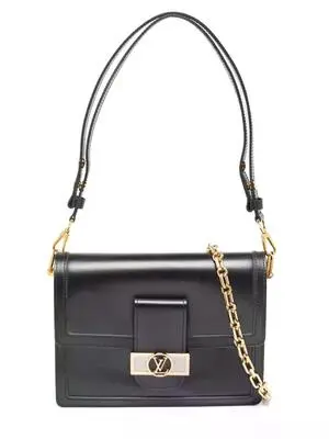LOUIS VUITTON Dauphine Mm Shoulder Bag - Black