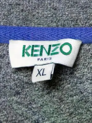 Kenzo Tiger-embroidered Sweater Dress