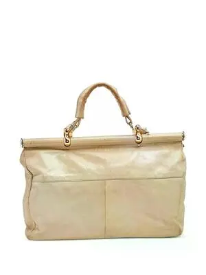 Roberto Cavalli Leather Tote Bag