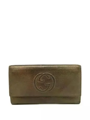 Gucci 2023 Soho Wallet - Brown