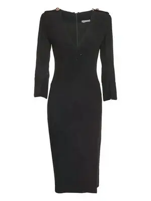 Alexander McQueen 2024 Crepe Dress