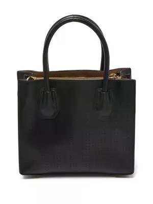 Michael Kors Leather Tote Bag - Black