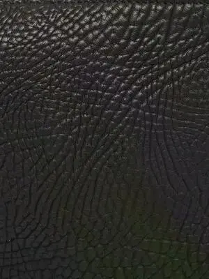 Burberry Knight Leather Shoulder Bag - Black