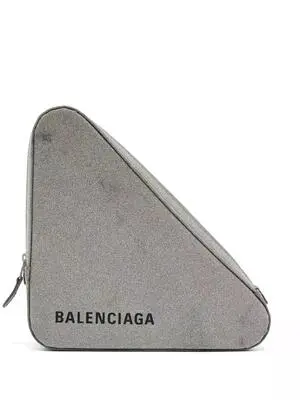 Balenciaga Triangle Clutch