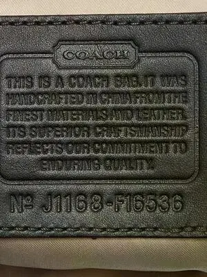 COACH VINTAGE Signature Crossbody Bag