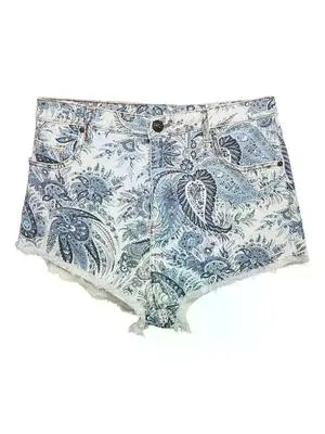 Etro Frayed Shorts For Women