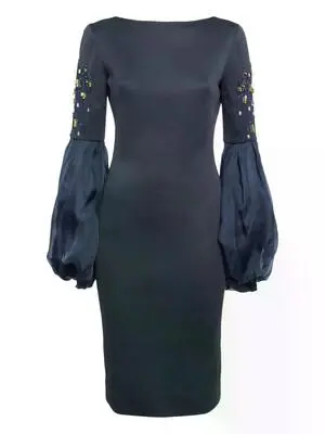 LANVIN Bead-detailing Midi Dress