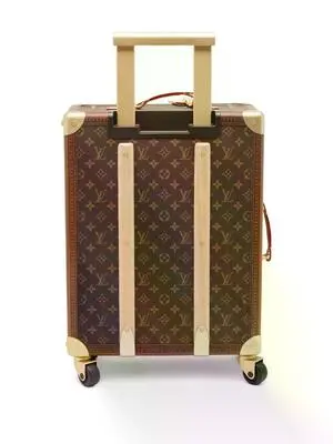LOUIS VUITTON Monogram Pattern Luggage - Brown