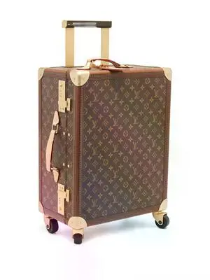 LOUIS VUITTON Monogram Pattern Luggage - Brown