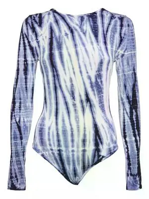 NINETY PERCENT Tie-dye Bodysuit