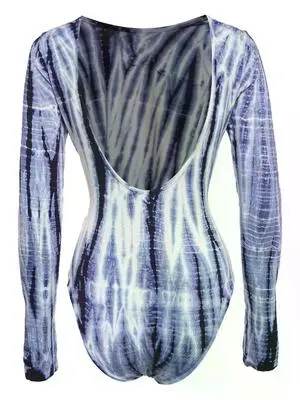 NINETY PERCENT Tie-dye Bodysuit
