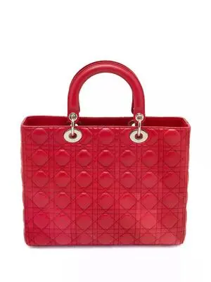 Dior Lady Leather Tote Bag