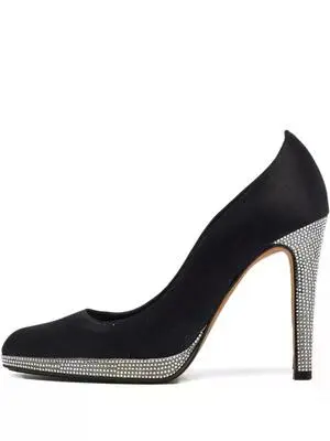Rene Caovilla 105mm Rhinestone-embellished Platform Pumps