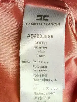 Elisabetta Franchi Ruffle-detailing Midi Dress
