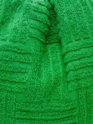 Bottega Veneta Terrycloth Clutch Bag - Green
