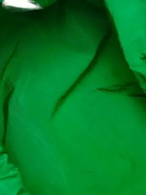 Bottega Veneta Terrycloth Clutch Bag - Green