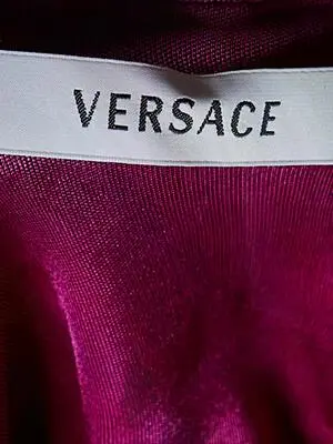 Versace Draped-detail Tank Top
