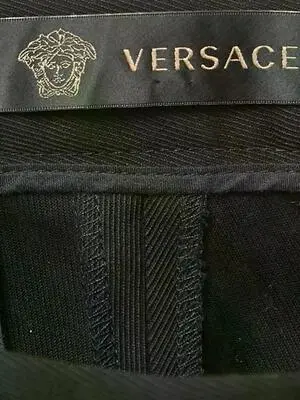 Versace 2024 Gabardine Trousers
