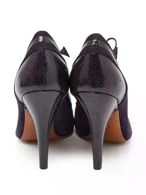 Moschino Panelled Peep-toe High Heel Boots