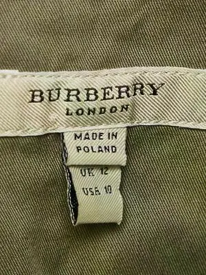 Burberry Cotton Button-front Dress