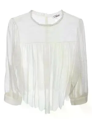 Chloé Semi-sheer Blouse