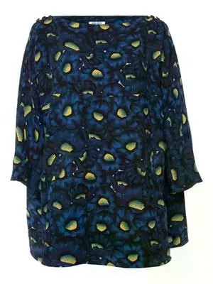 Kenzo Abstract-pattern Print Blouse