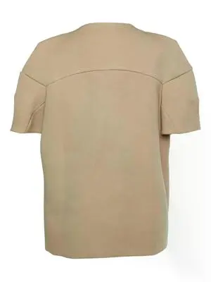 Marni Short-sleeve Open-front Jacket