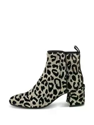 Dolce & Gabbana 60mm Leopard-print Block-heel Ankle Boots