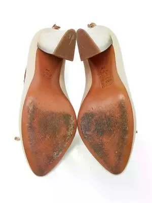 Tory Burch Paneled High Block Heel Pumps