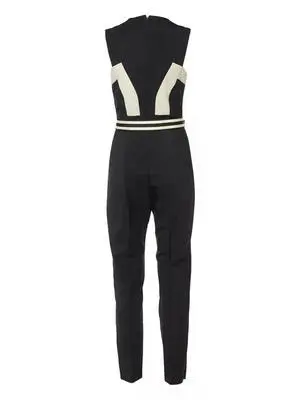 Elisabetta Franchi Contrast-panel Jumpsuit