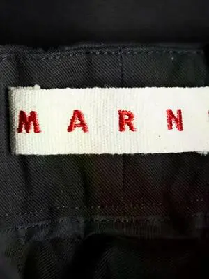 Marni Cotton Straight Leg Pants