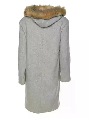 Maje Faux-fur Hooded Coat