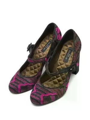 Etro 95mm Patterned Jacquard Pumps