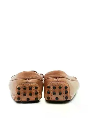 TOD'S Leather Loafers - Neutrals