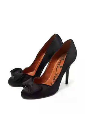LANVIN 105mm Bow-detail Pumps