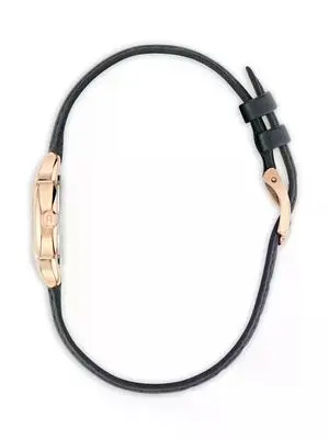 Furla Leather Strap Watch - Black