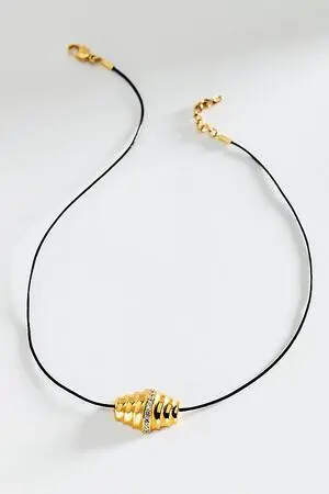 BY ALONA Miele Necklace - Gold/black