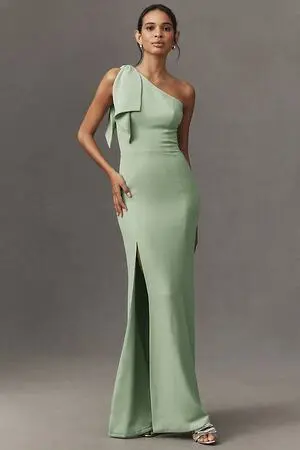 Women's One-Shoulder Maxi Dresses
