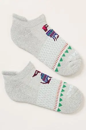 BOMBAS Fairisle Icon Socks - Dog/sage Haze
