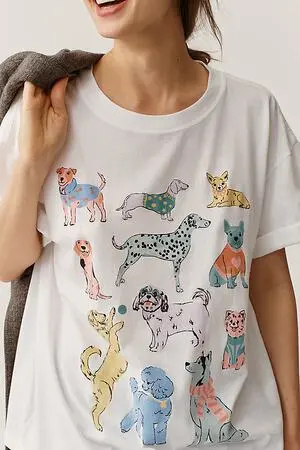 GIRL DANGEROUS Dogs Graphic Tee
