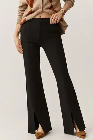 Paige Sofia Split-hem Trousers